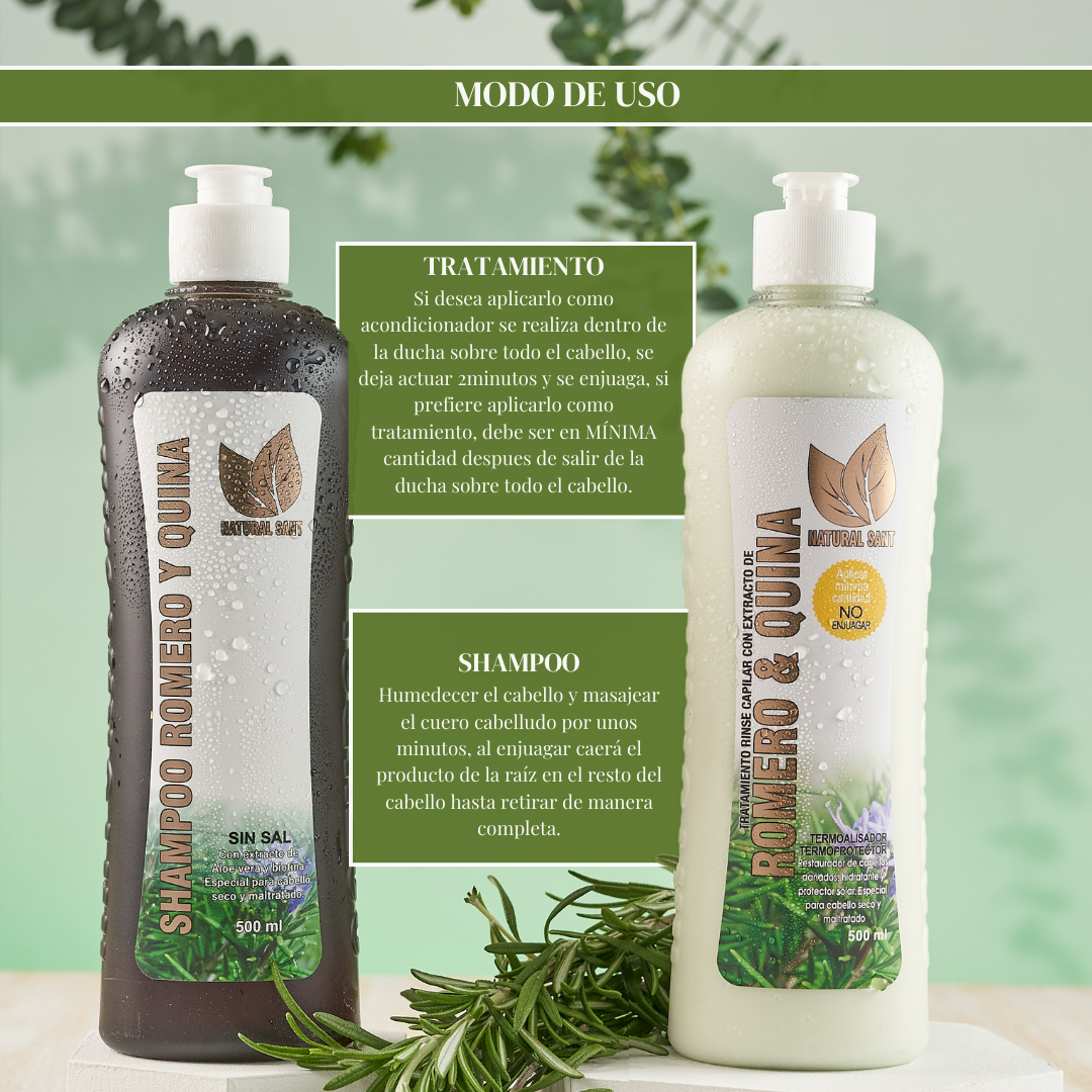 SET Romero y Quina – Natural Sant cosméticos