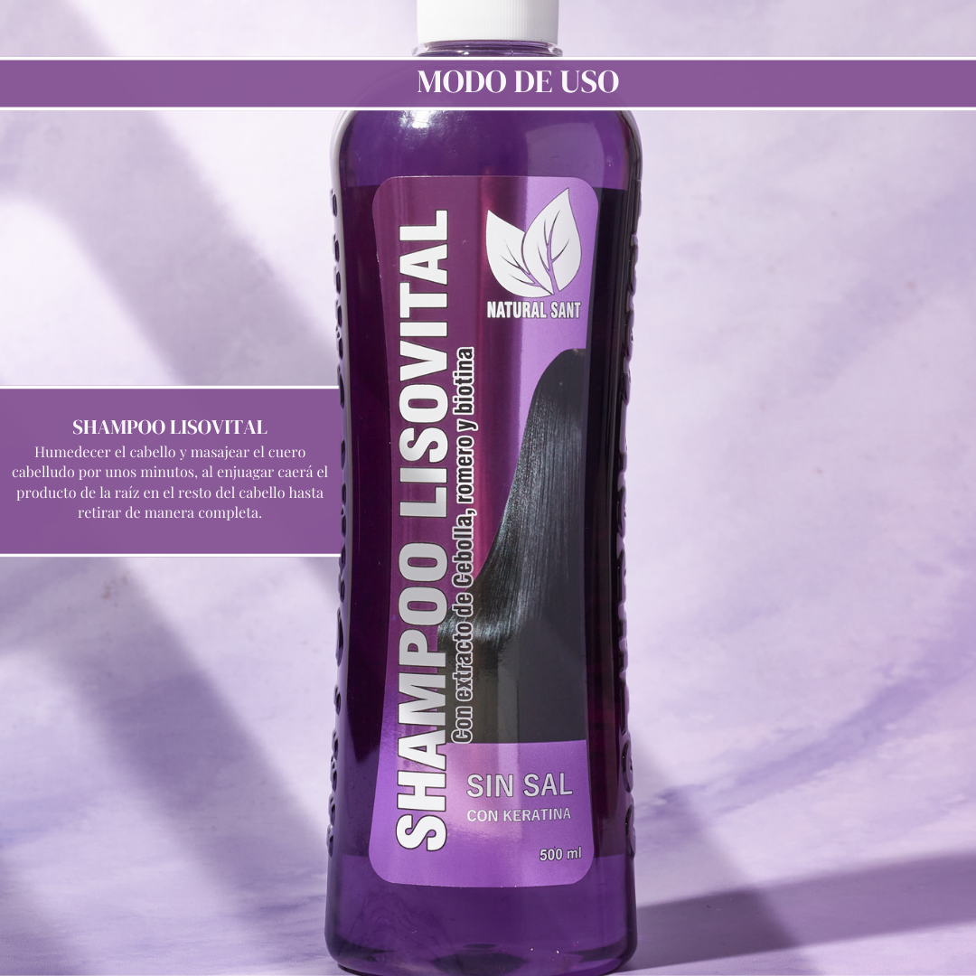 Shampoo Liso Vital – Natural Sant cosméticos